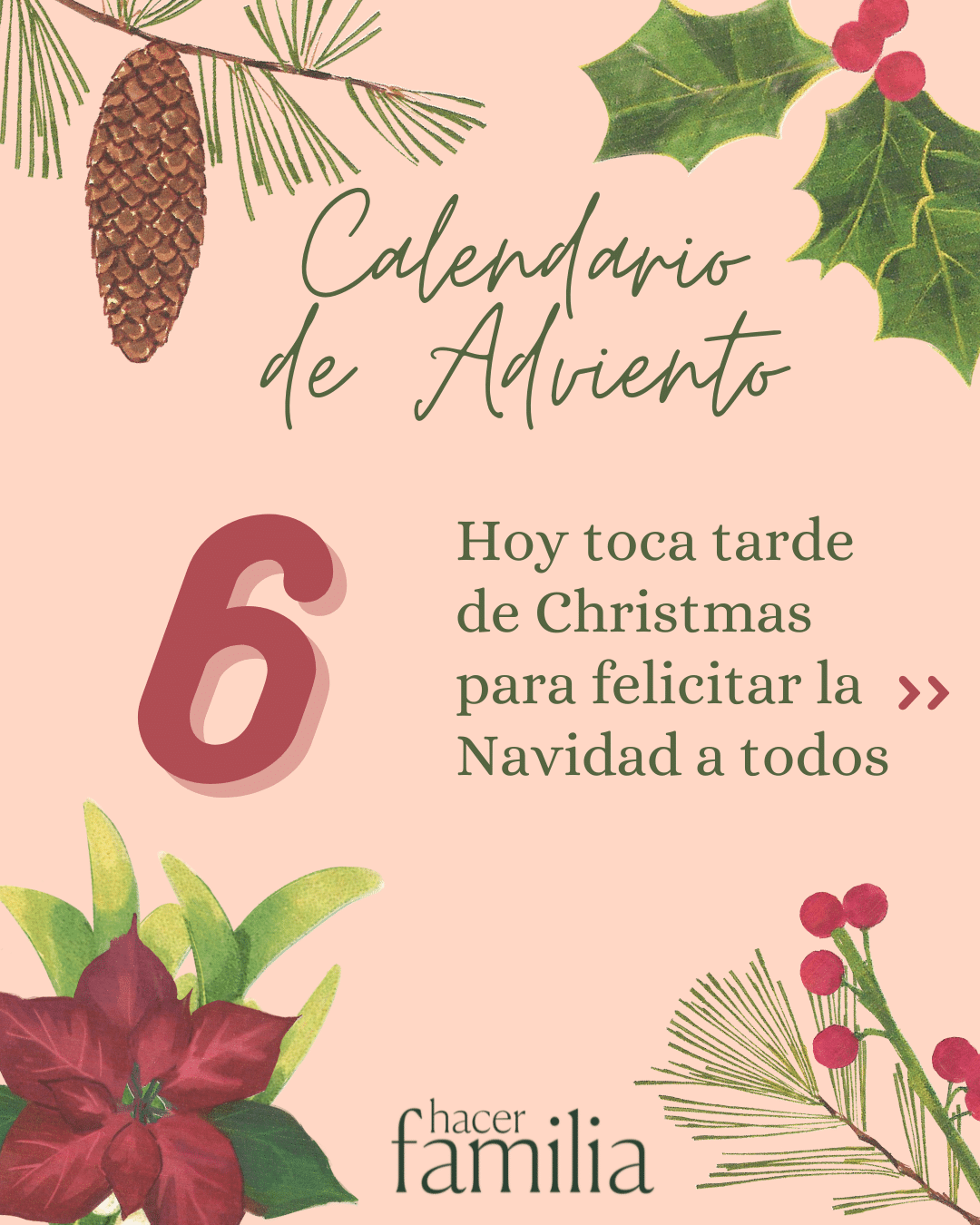 Día 6 Del Calendario De Adviento: Hoy Toca Tarde De Christmas Para ...