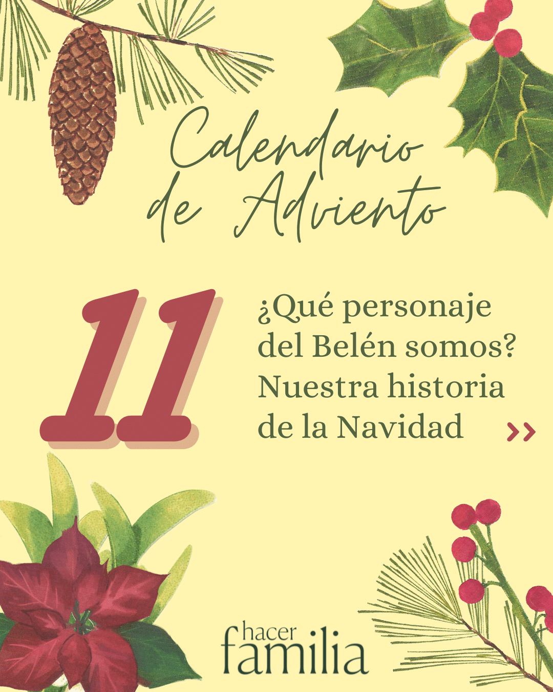 Día 11 Del Calendario De Adviento: ¿Qué Personaje Del Belén Somos ...